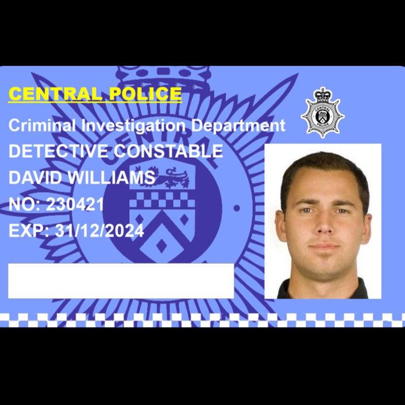 Police Warrant Card - Etsy UK