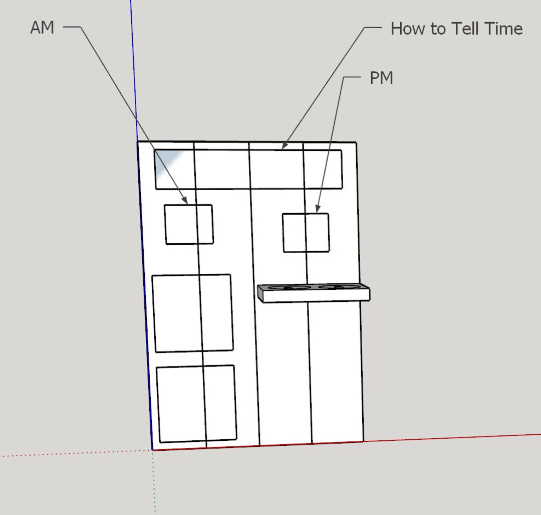 How to Tell Time Plans - Etsy