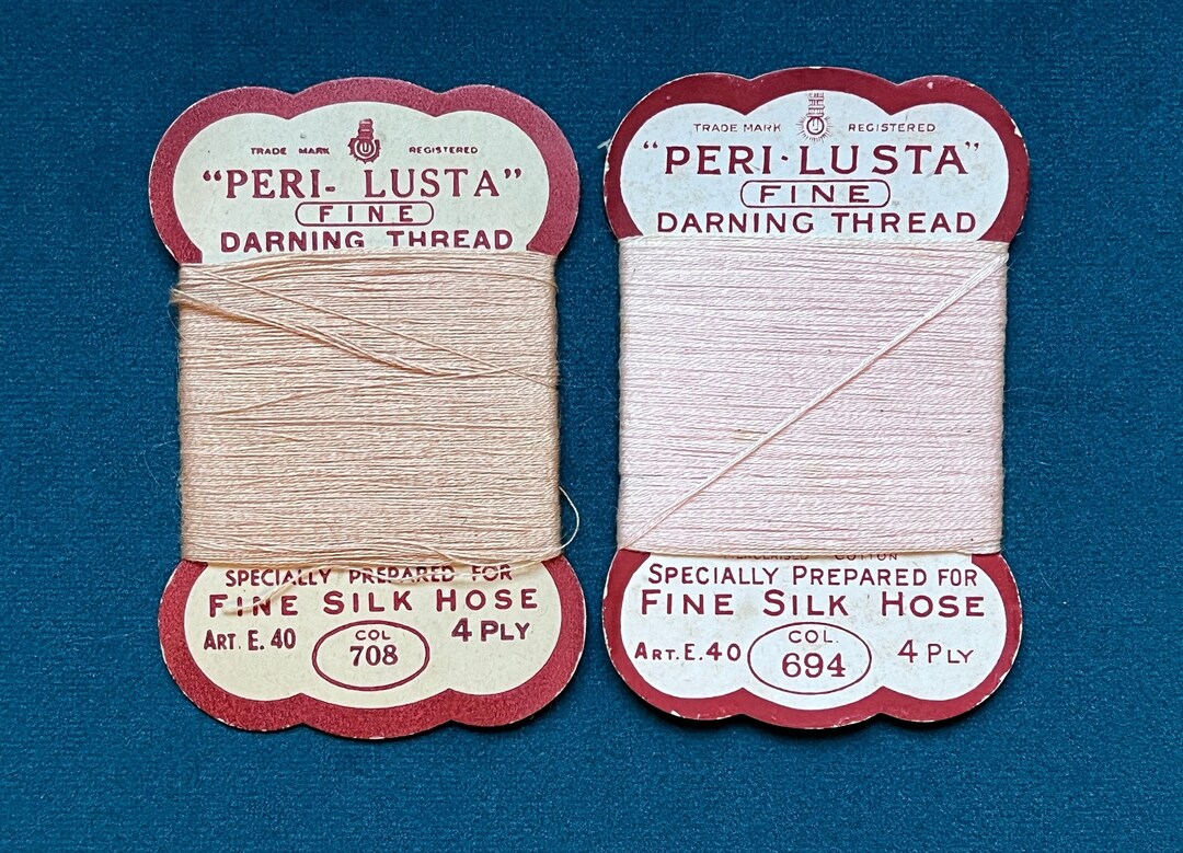 Vintage 1940s Fine Silk Stocking Thread - Etsy