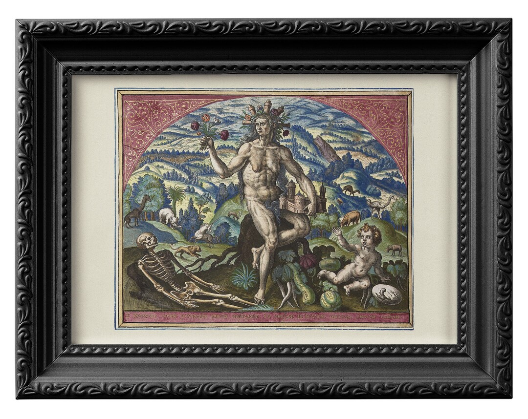 The Four Elements - Earth Element. Fine Art Greek Mythology ...
