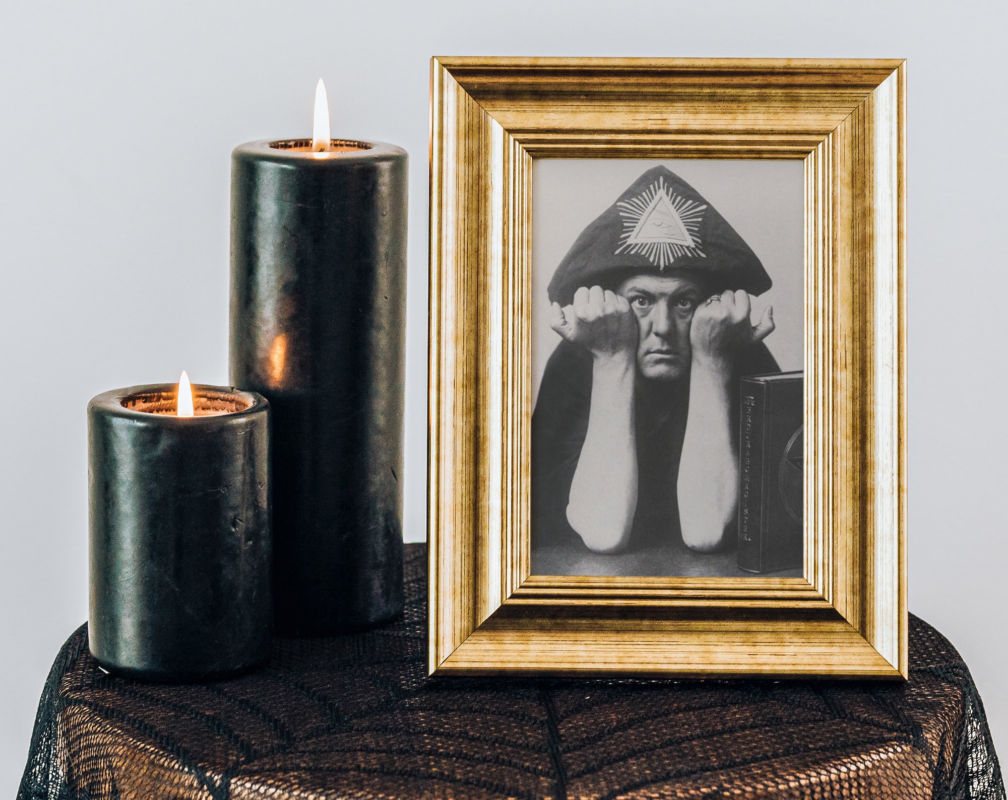 Aleister Crowley Controversial English Occultist and - Etsy