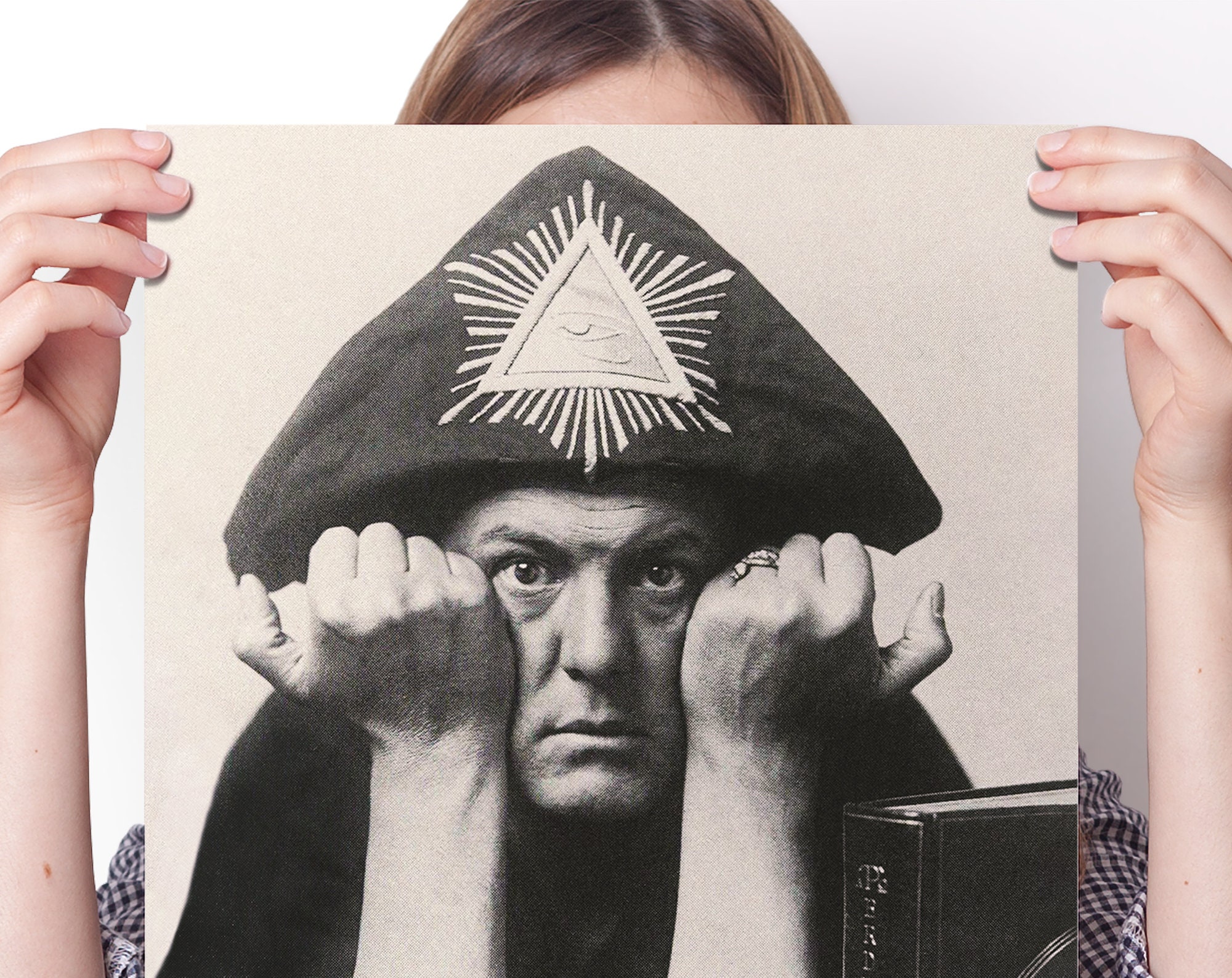 Aleister Crowley Controversial English Occultist and - Etsy