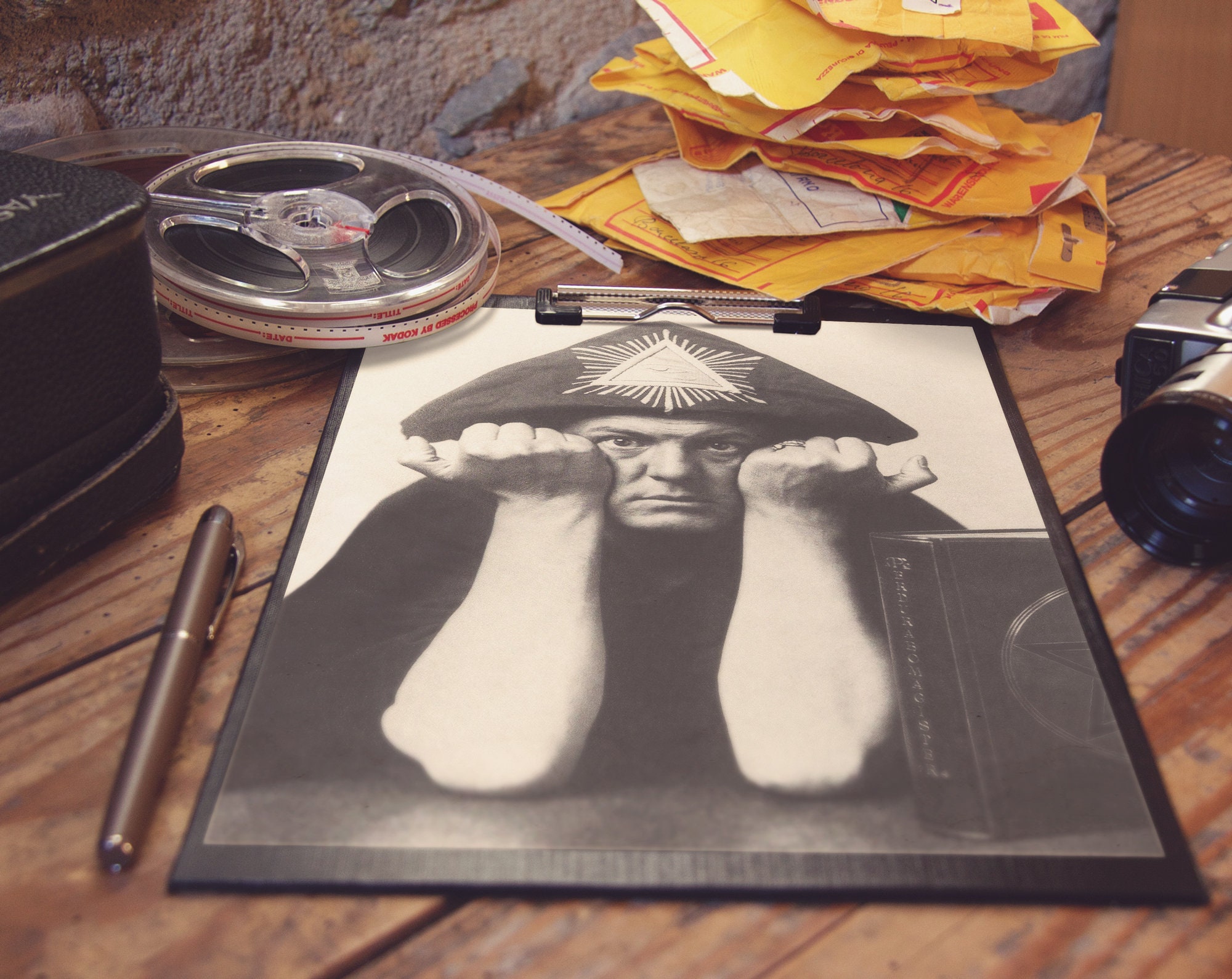 Aleister Crowley Controversial English Occultist and - Etsy