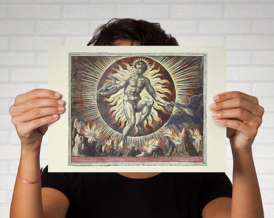 The Four Elements - Fire Element. Fine Art Greek Mythology Reproduction ...