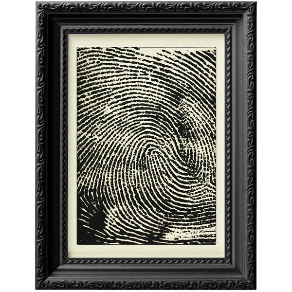 Fingerprint Poster - Etsy