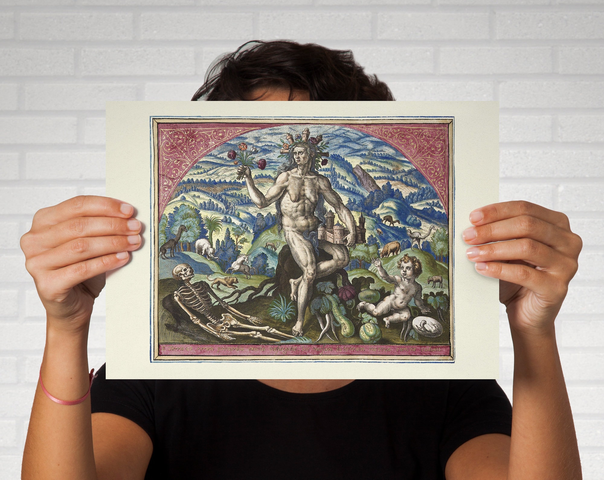 The Four Elements - Earth Element. Fine Art Greek Mythology ...