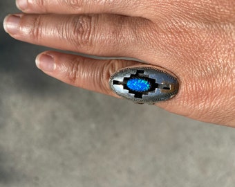 Shadowbox Ring | Etsy