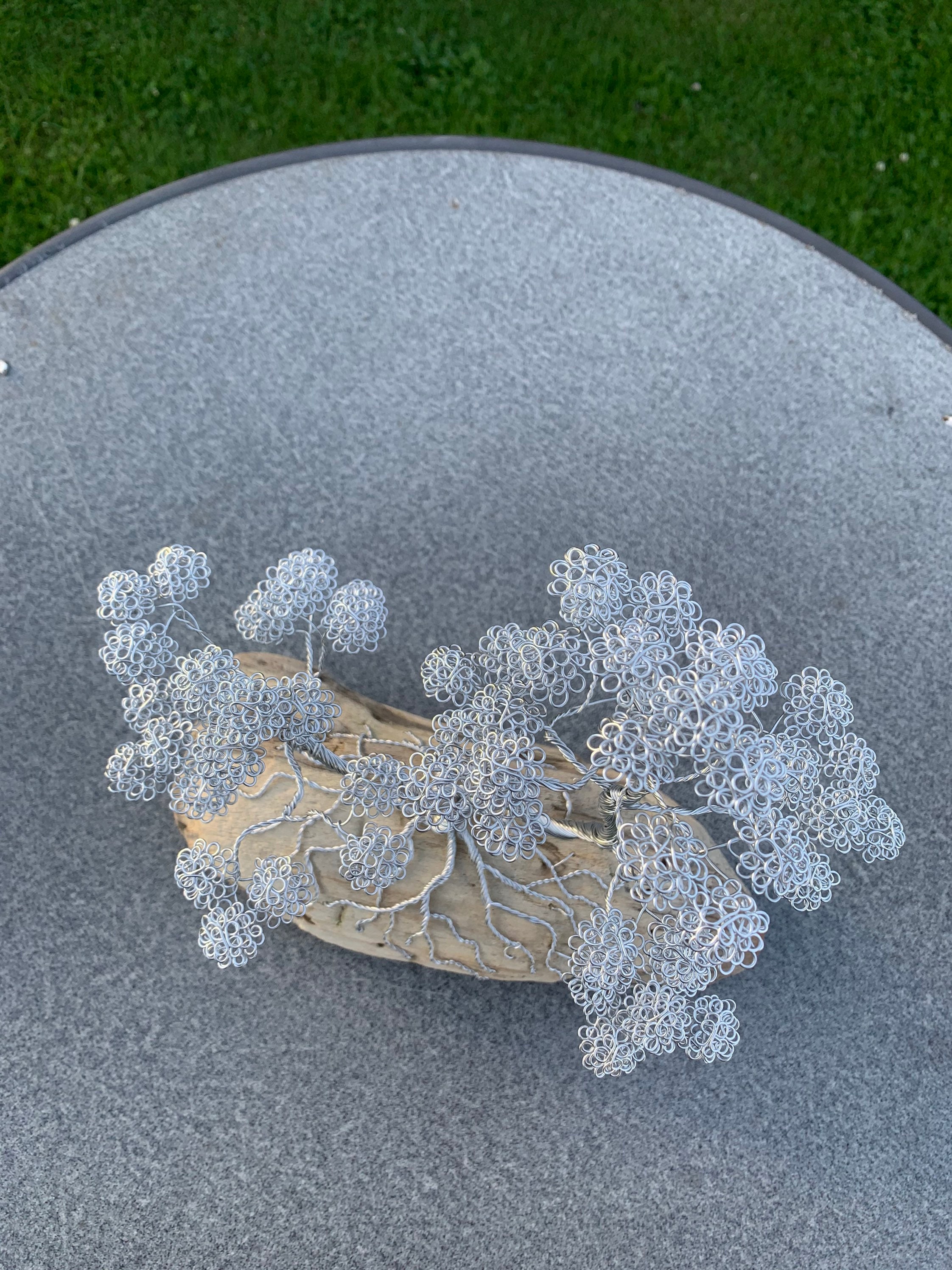 Drahtbaum | Wiretree | Bonsai | Lebensbaum | Einzelstück | Silber ...