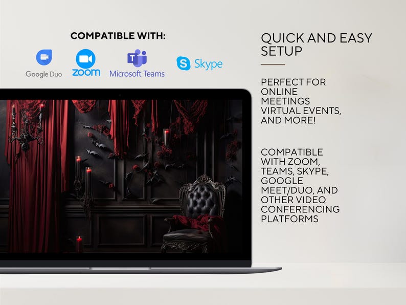 Gothic Lair | Halloween Team Backgrounds, 24 High-quality Images, Zoom ...