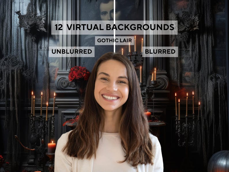 Gothic Lair | Halloween Team Backgrounds, 24 High-quality Images, Zoom ...