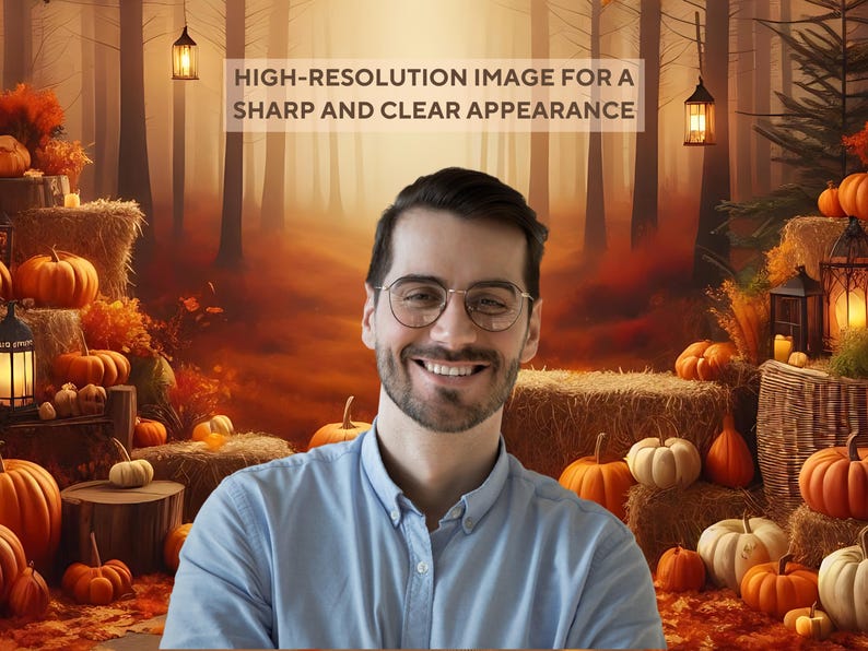 Cozy Fall Virtual Backgrounds: 24-image Zoom Meeting Pack (digital ...