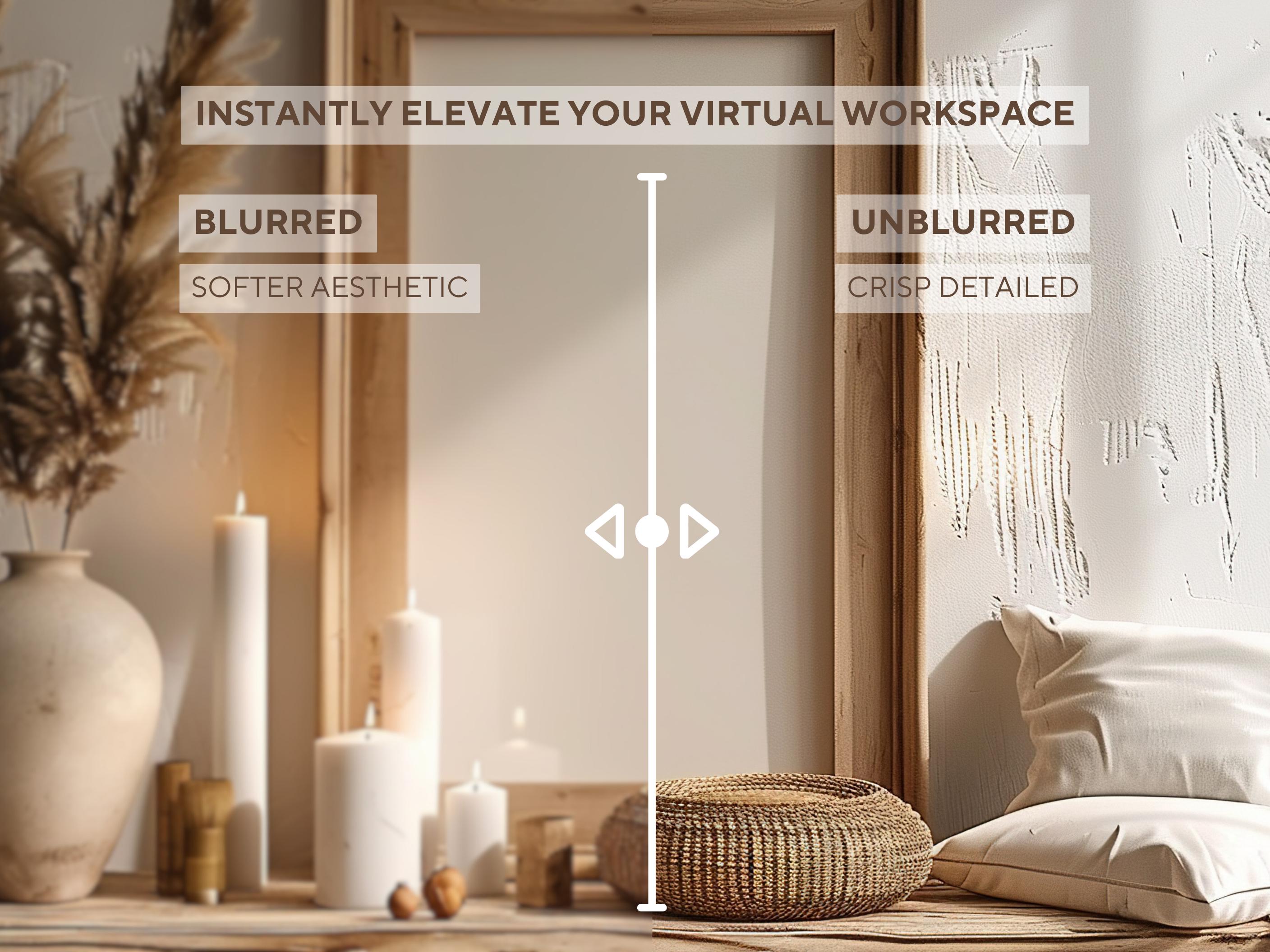 Modern Luxury Interior Virtual Backgrounds: Workspace Zoom Background ...