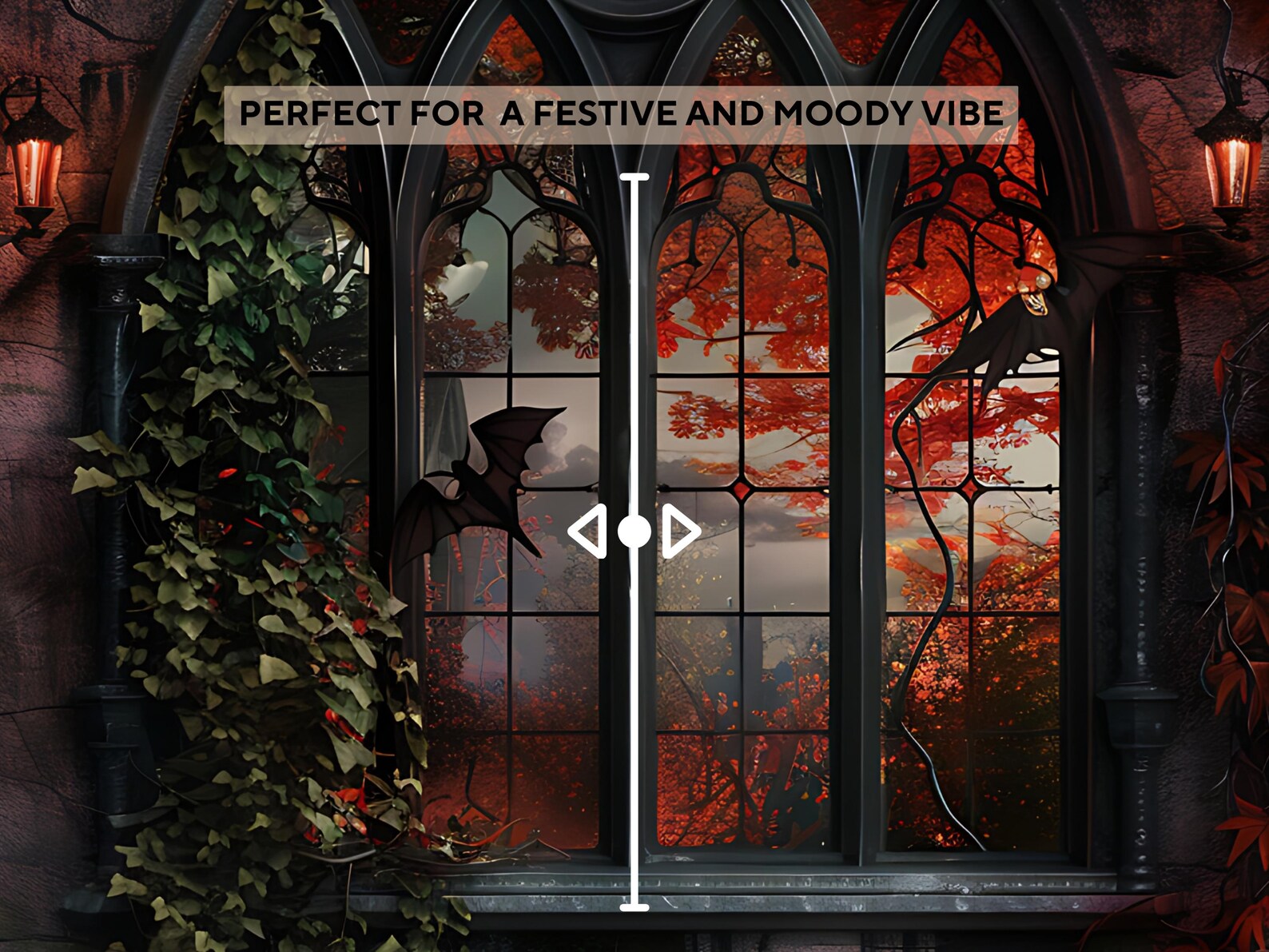 Gothic & Moody | Halloween Team Backgrounds, Zoom Background, Meeting ...