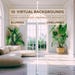 Minimalist Home Virtual Backgrounds: Blurred & Unblurred (digital ...