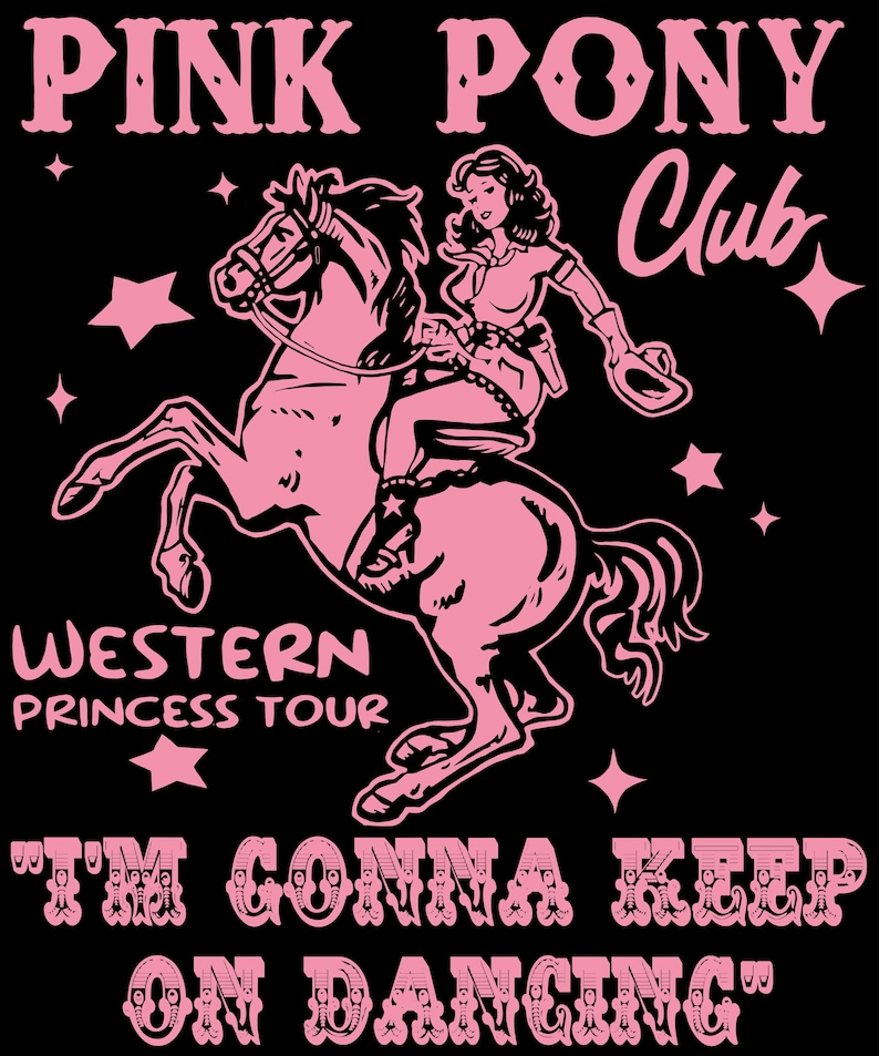 Pink Pony Club Svg Png - Etsy