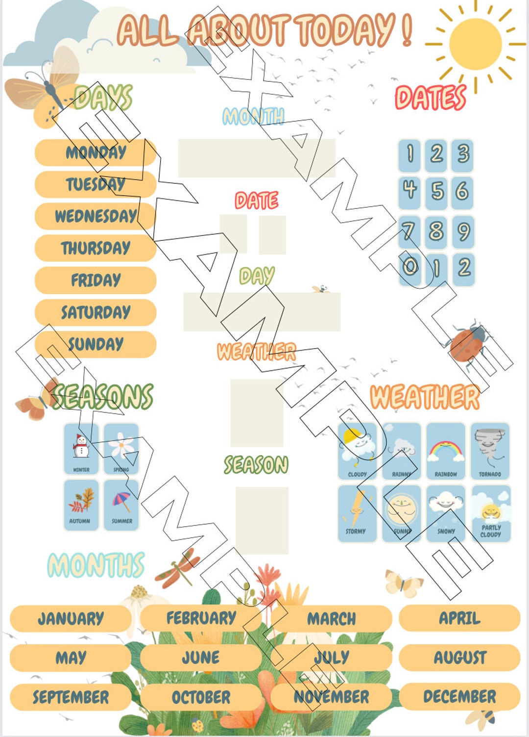 Printable Routine Poster - Etsy