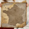 Personalized World Map - Push Pin Map - Pinboard Cork - Canvas Print ...