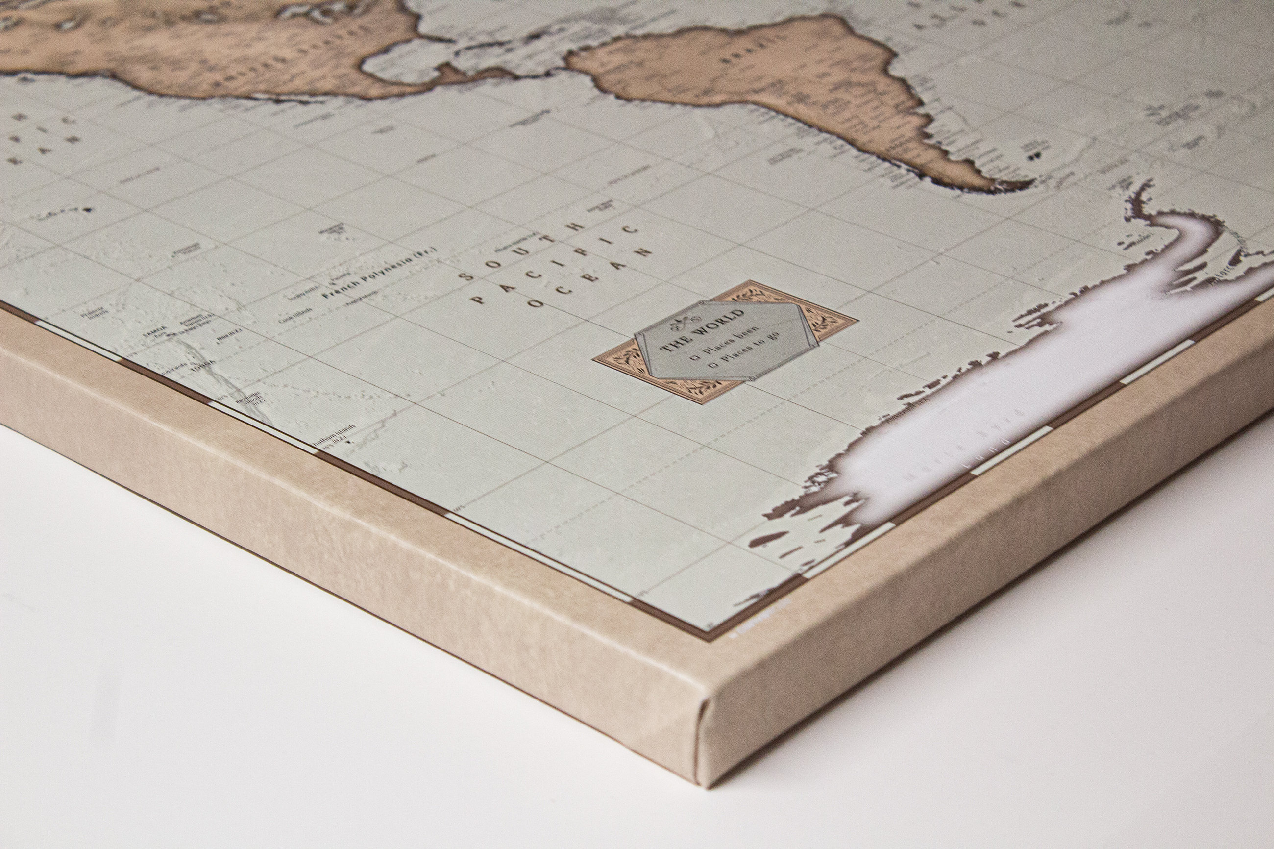 Mapa del mundo personalizado Mapa de pin de empuje Corcho - Etsy México