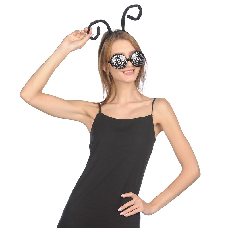 FUNCREDIBLE Bug Headband and Glasses Set Fly Antenna - Etsy