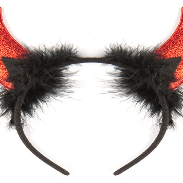 Glitter Devil Horns - Etsy