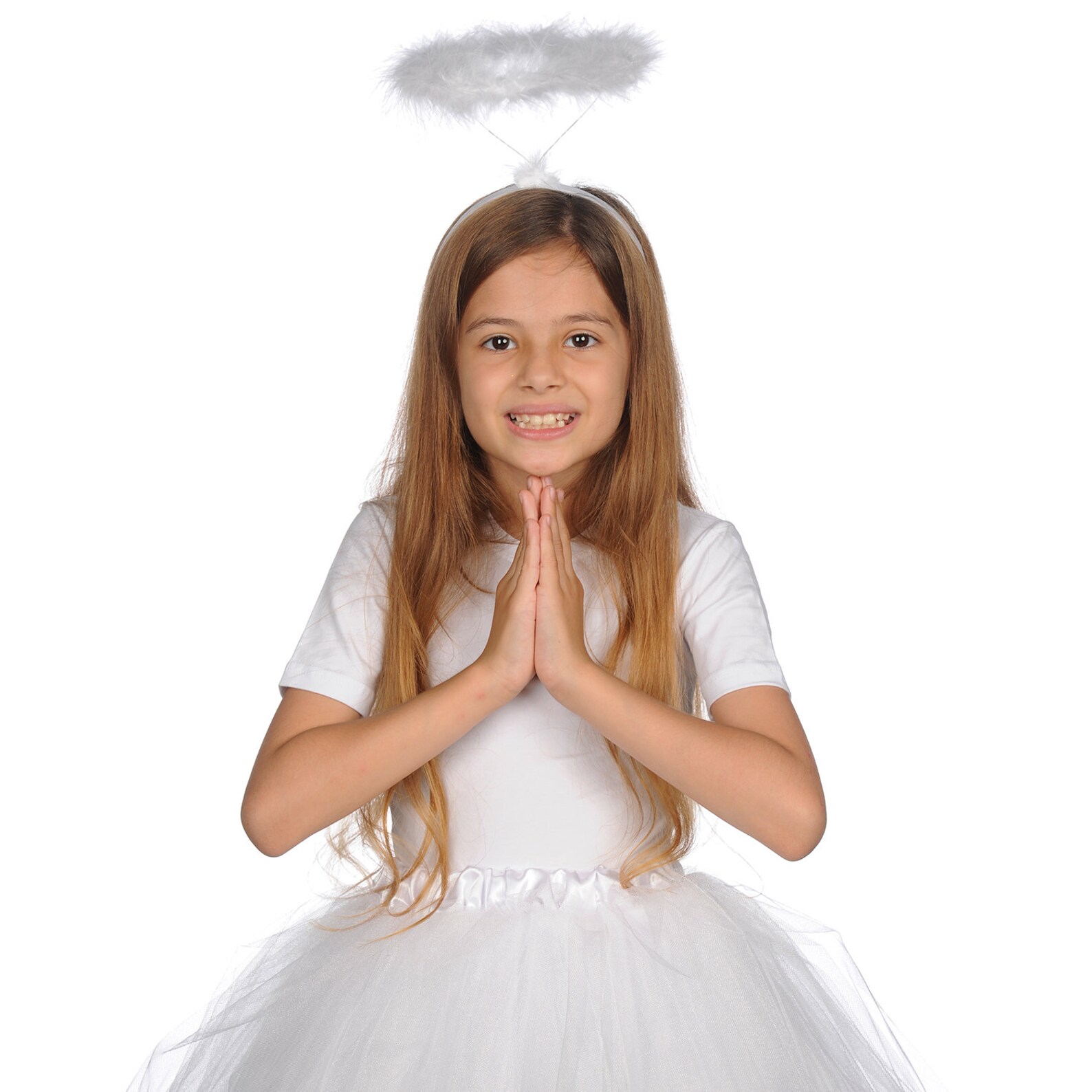 FUNCREDIBLE Angel Halo Headband Extra Feather White Angel - Etsy