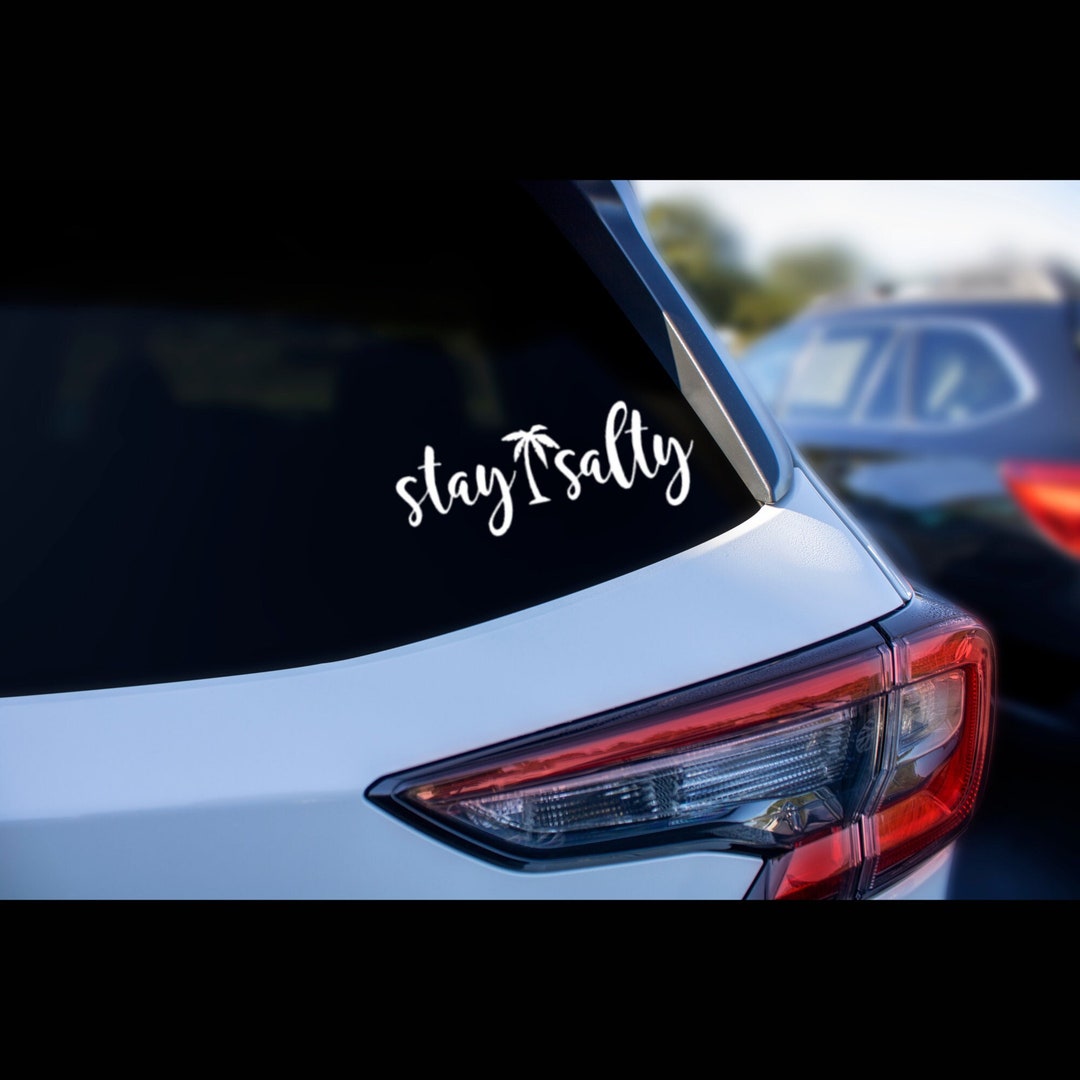 Stay Salty Decal - Etsy