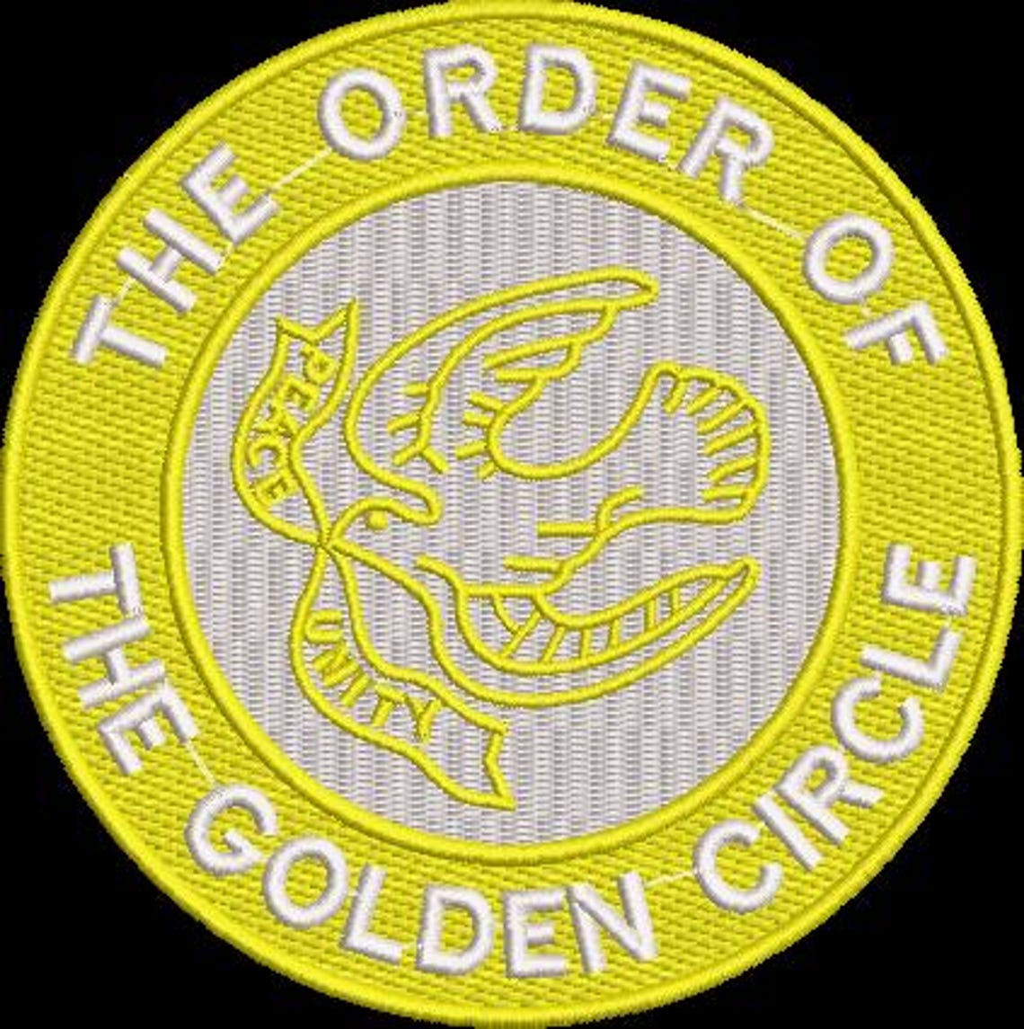 Order of the Golden Circle Embroidery Design: OGC Digital File (instant ...