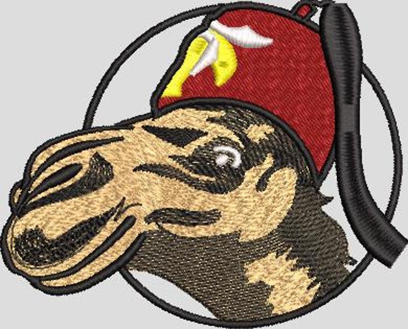 Shriner Camel Embroidery Design: Fez Camel Machine File - Etsy