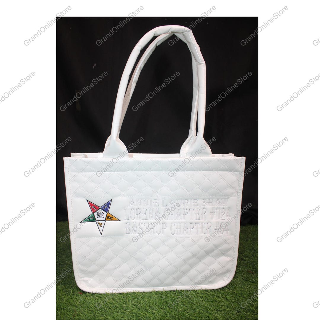 OES Masonic Handbag | Order of the Eastern Star Purse | Custom ...