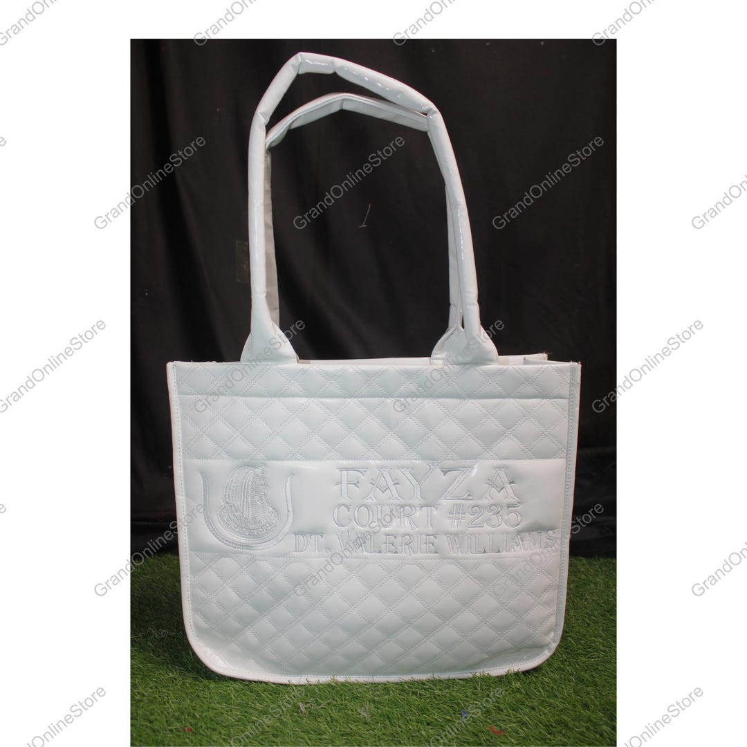 Embroidered Masonic Handbag: Custom OES DOI Tote Bag - Etsy