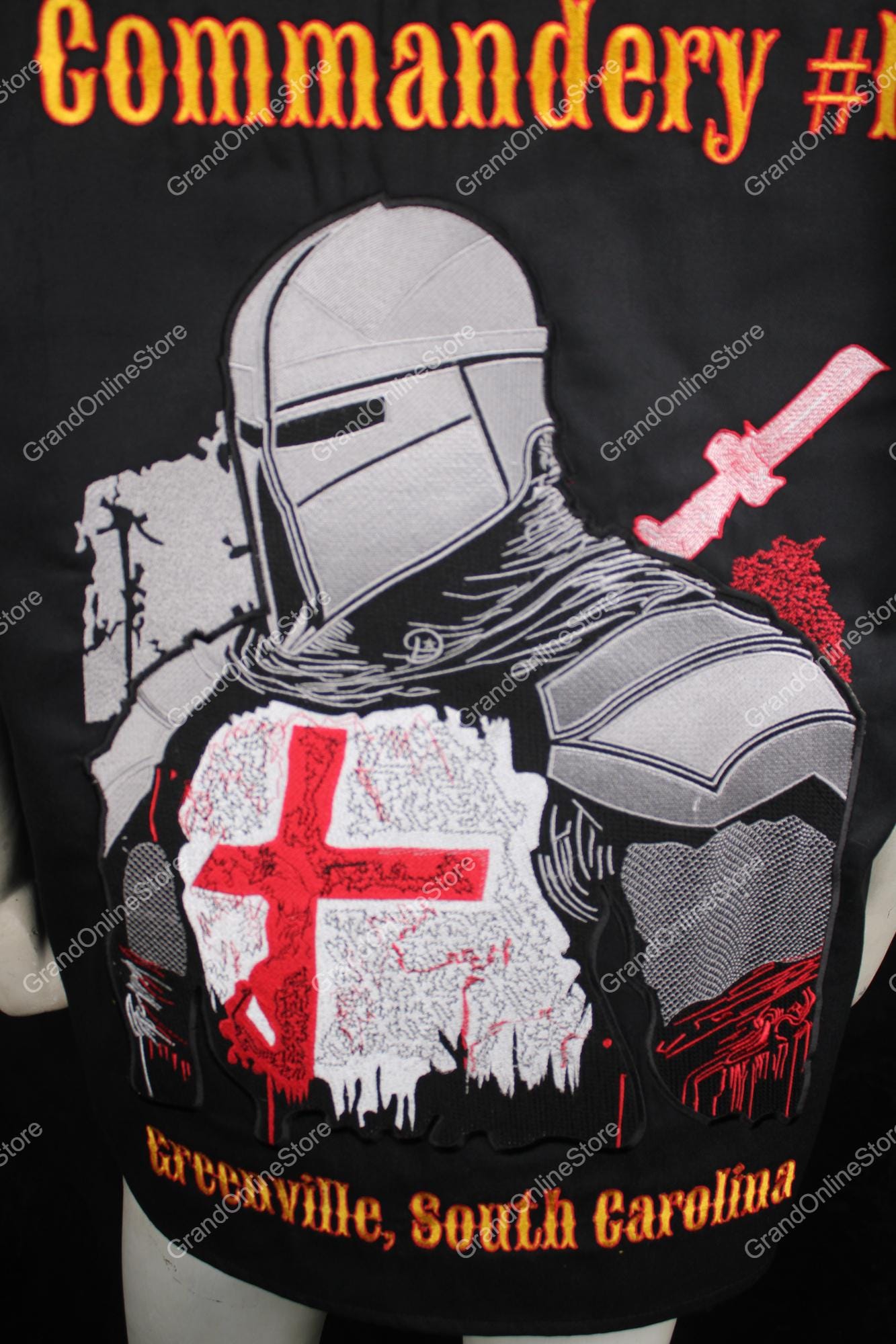 Knight Templar Commander Shirt: Masonic Warrior Emblem Apparel - Etsy
