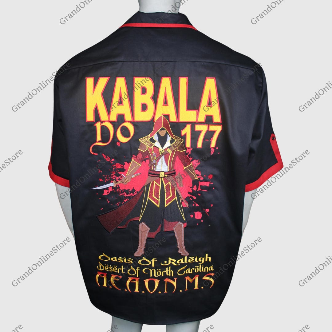 Personalized Embroidered Walking Shirt Prince Hall Custom Shriner ...