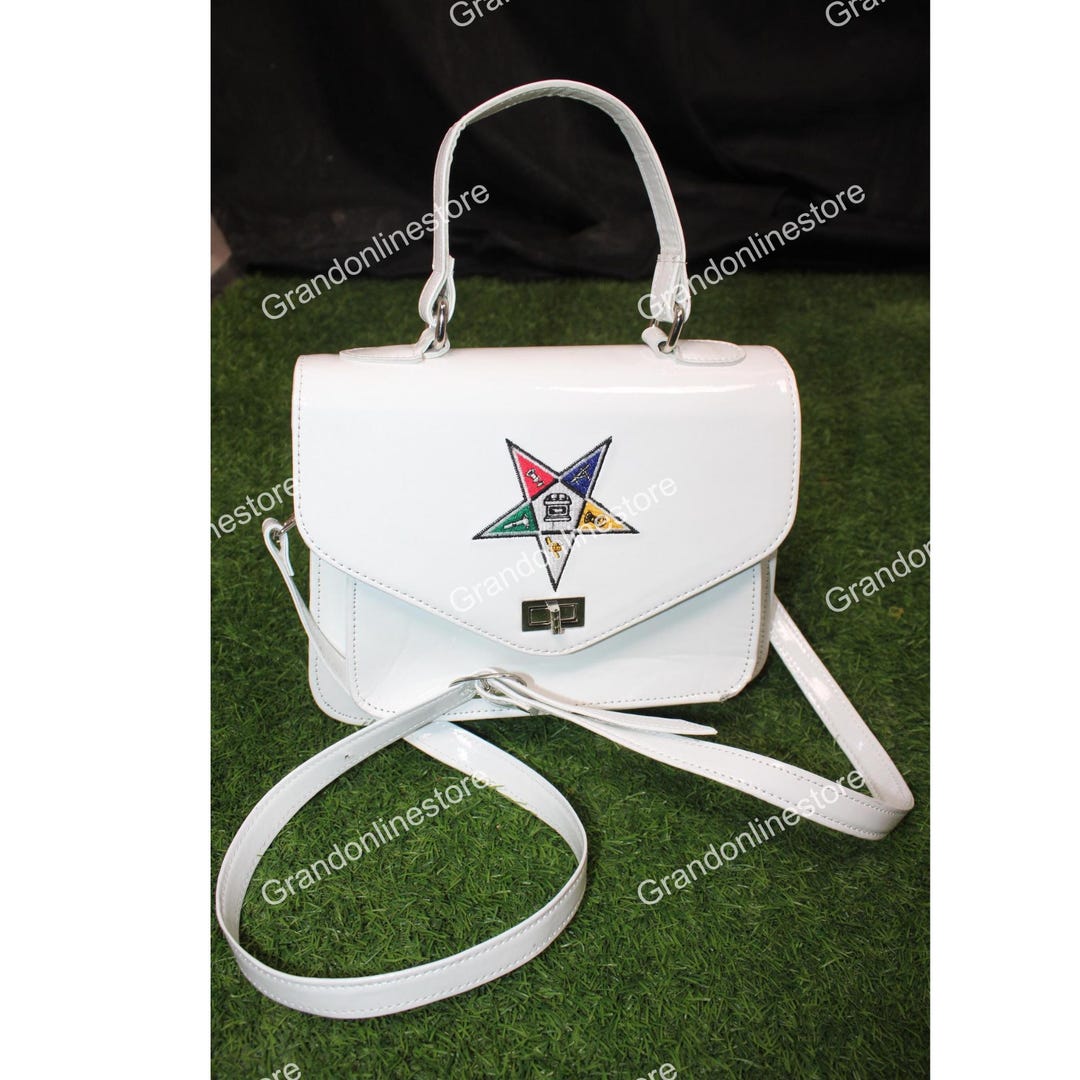 OES Handbag Order of the Eastern Star Tote Bag Masonic Purse for Women ...