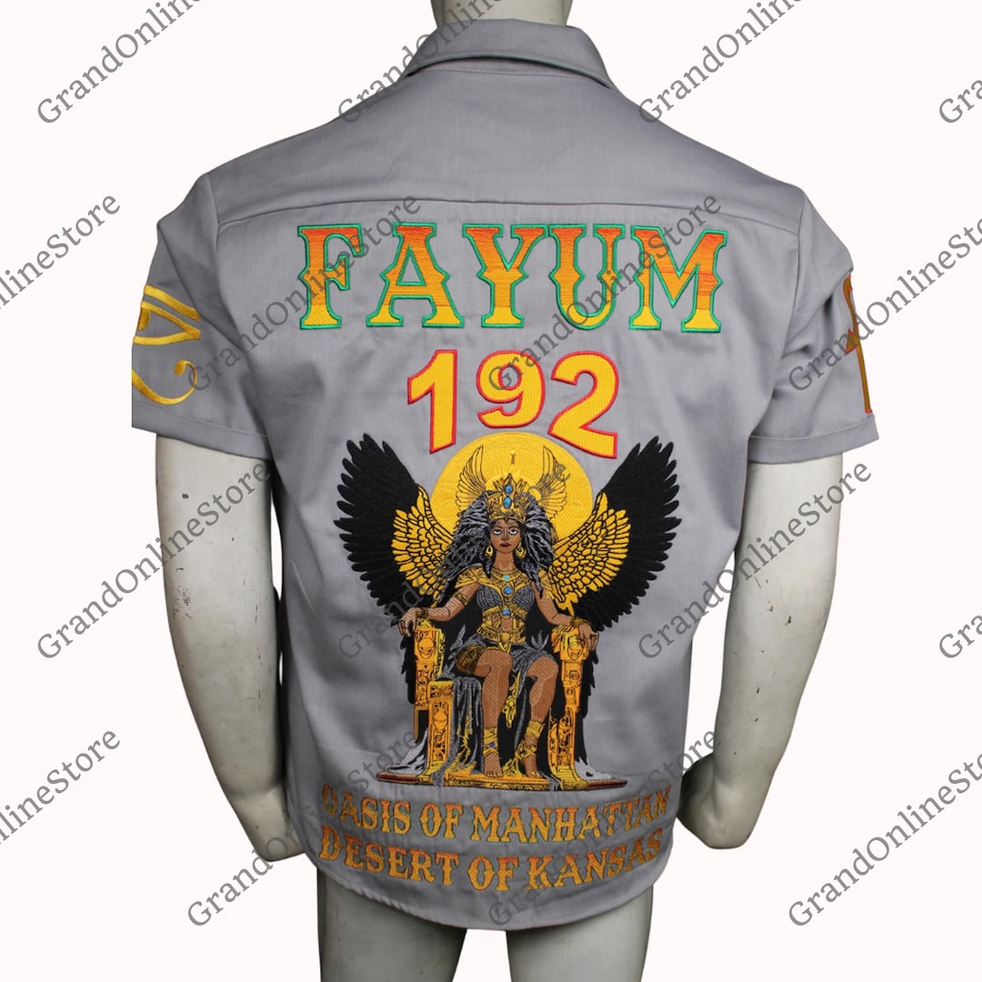 Embroidered Daughters of Isis Walking Shirt, Masonic DOI Apparel - Etsy