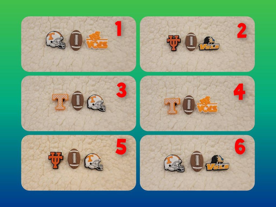 TN Football Team Charm Set - Etsy