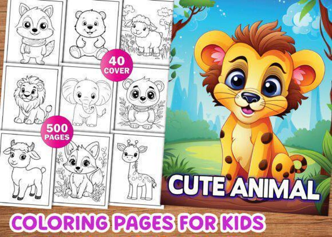 Animal Coloring Book for Kids | Printable Worksheets | Learning ...