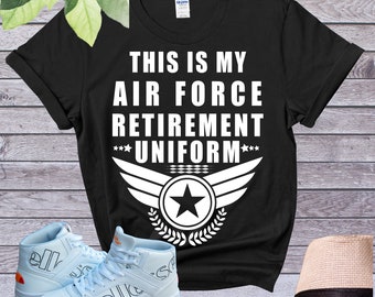 Retired Air Force Shirt - Etsy