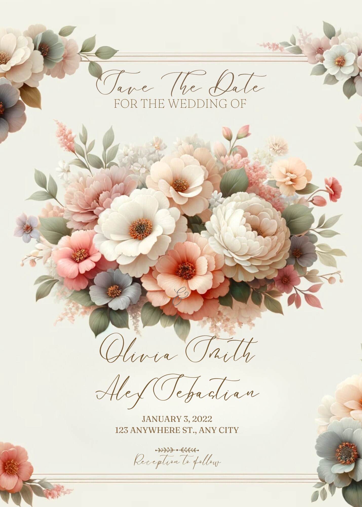 Elegant and Rural Wedding Invitation Bundle: Sophisticated and ...