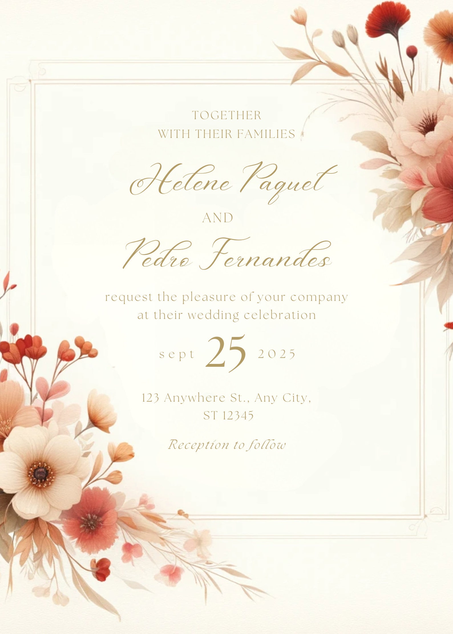 Elegant and Rural Wedding Invitation Bundle: Sophisticated and ...