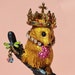 Adorable Golden Regal Vintage Mouse Sculpture - Etsy