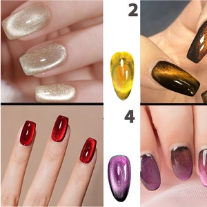 15ml / Free Shipping / 2024 NEW Cat Eye Gel /free Magnet / Set / New ...