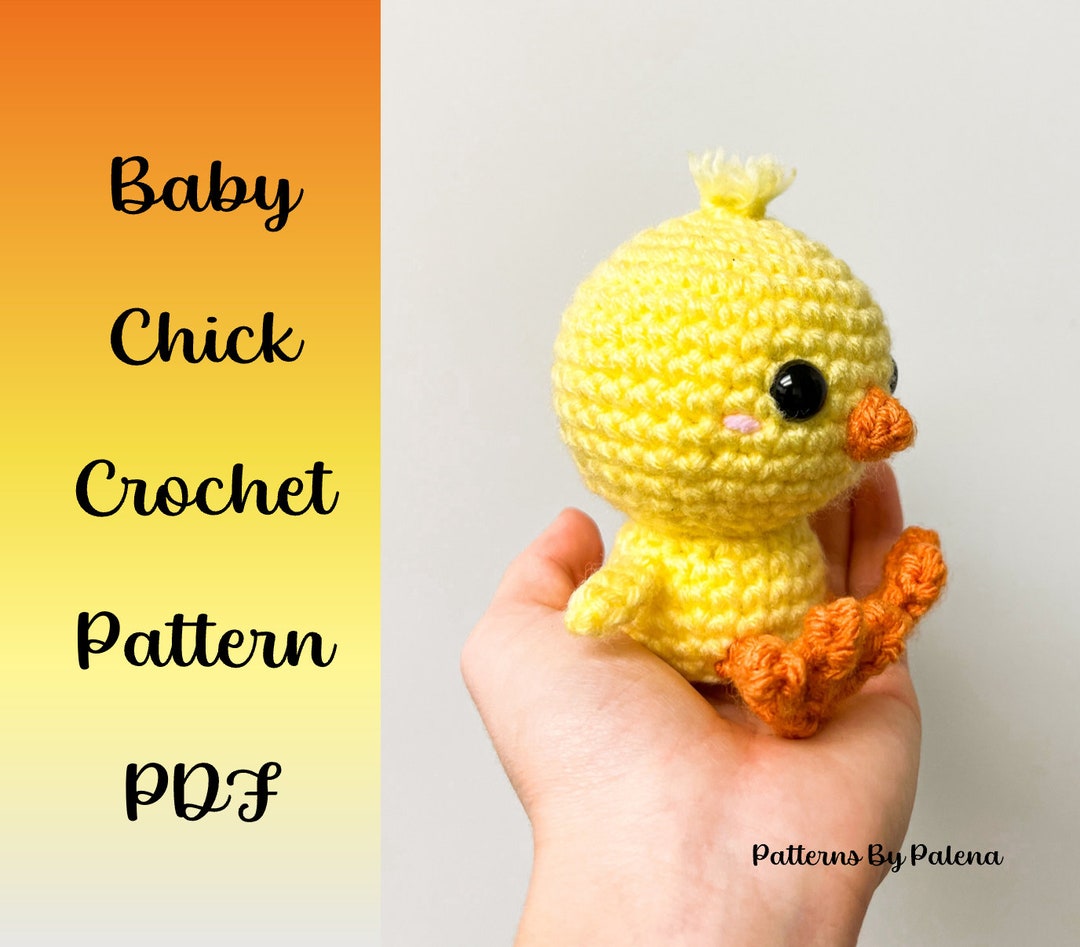 PATTERN ONLY Baby Chick PDF Crochet Pattern, Instant Download - Etsy