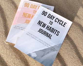 90 Day Journal | Etsy