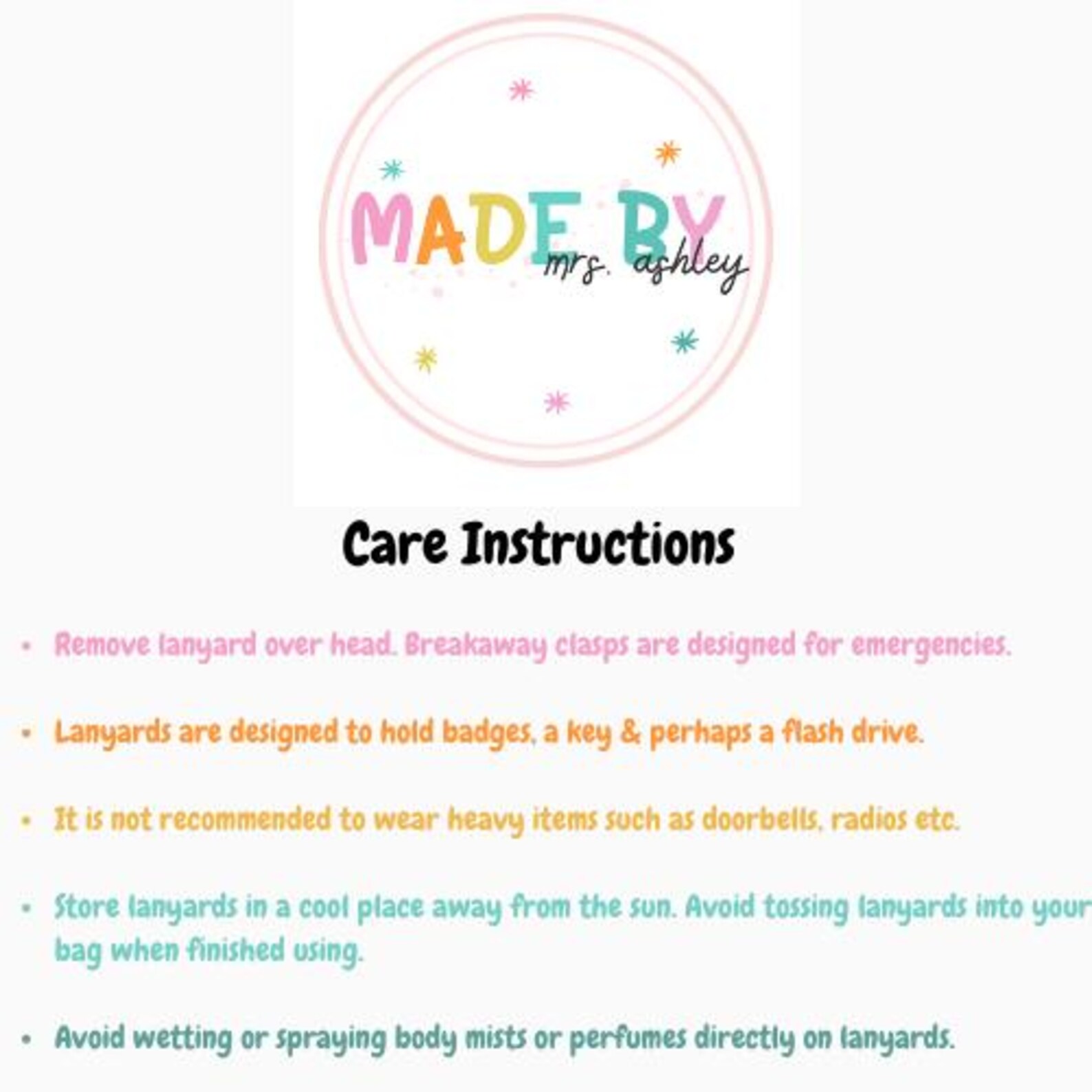 NEW BLACK & WHITE Teacher Lanyard, Beaded Lanyard, Classy Lanyard ...