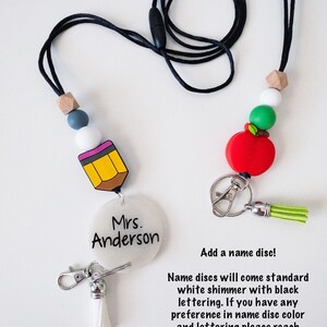 NEW Teacher Lanyard, Teacher Appreciation Gift, Personalized Lanyard ...