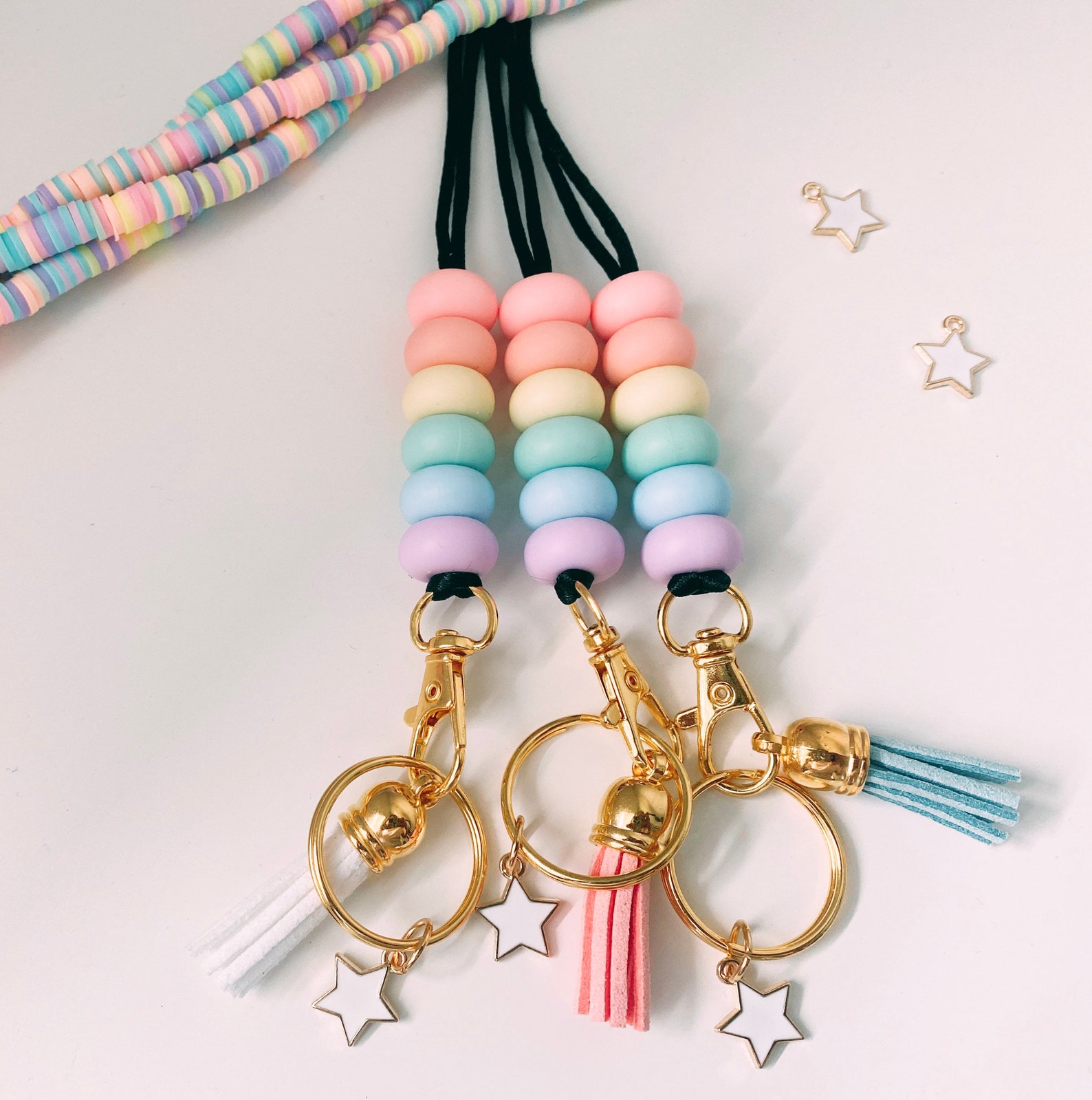 Pastel Rainbow Lanyard, Rainbow Lanyard, Teacher Lanyard, Teacher ...