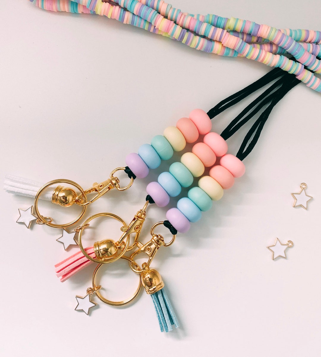 Pastel Rainbow Lanyard, Rainbow Lanyard, Teacher Lanyard, Teacher ...