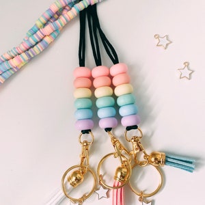 Pastel Rainbow Lanyard, Rainbow Lanyard, Teacher Lanyard, Teacher ...
