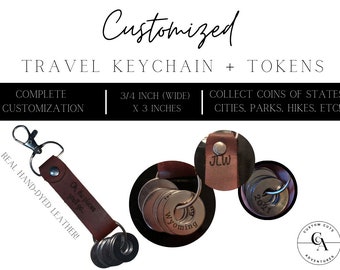 Travel Keychain - Etsy