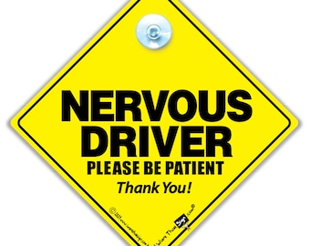 Novice Driver Sign - Etsy